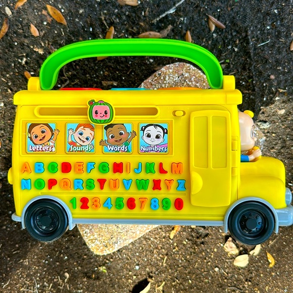 CoComelon | Toys | Yellow Cocomelon School Bus Toy | Poshmark